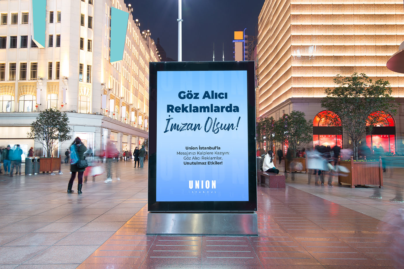 CLP Reklamları - CLP Reklam Panosu | Union İstanbul