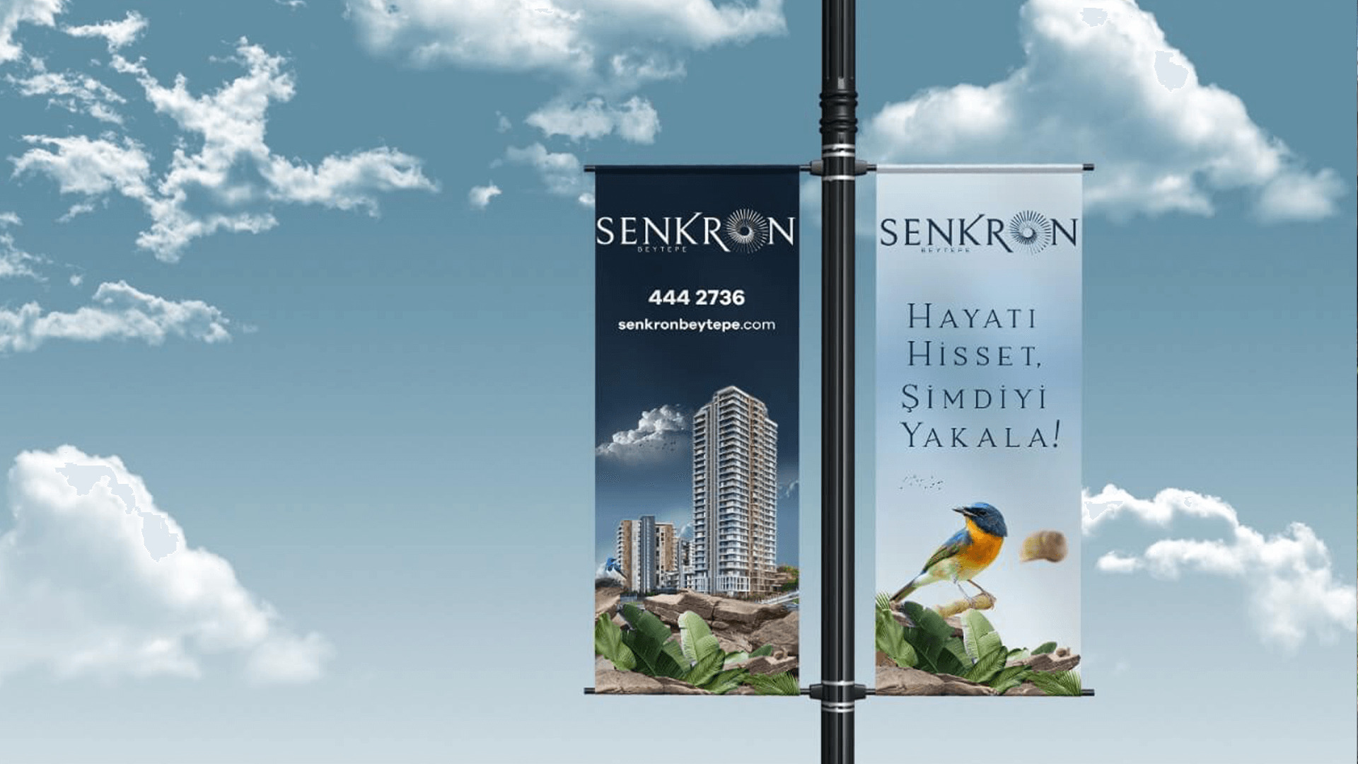 Direk Reklamları - Elektrik Direği Reklam Kiralama